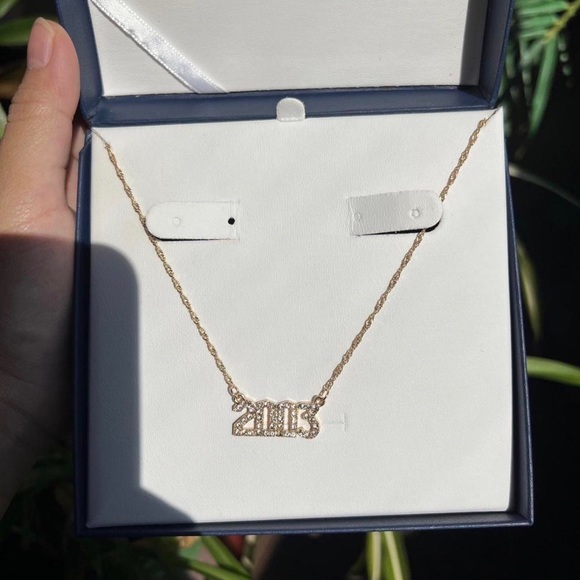 Jewelry | 203 Studded Gold Necklace | Poshmark
